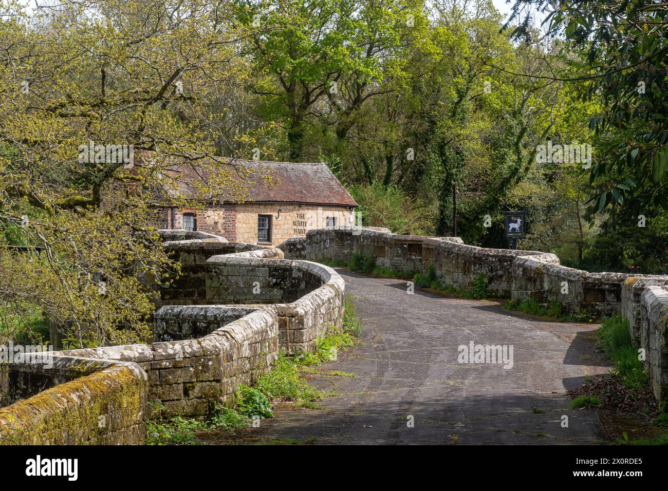 Stopham Bridge, West Sussex, England, Großbritannien, eine hübsche ...
