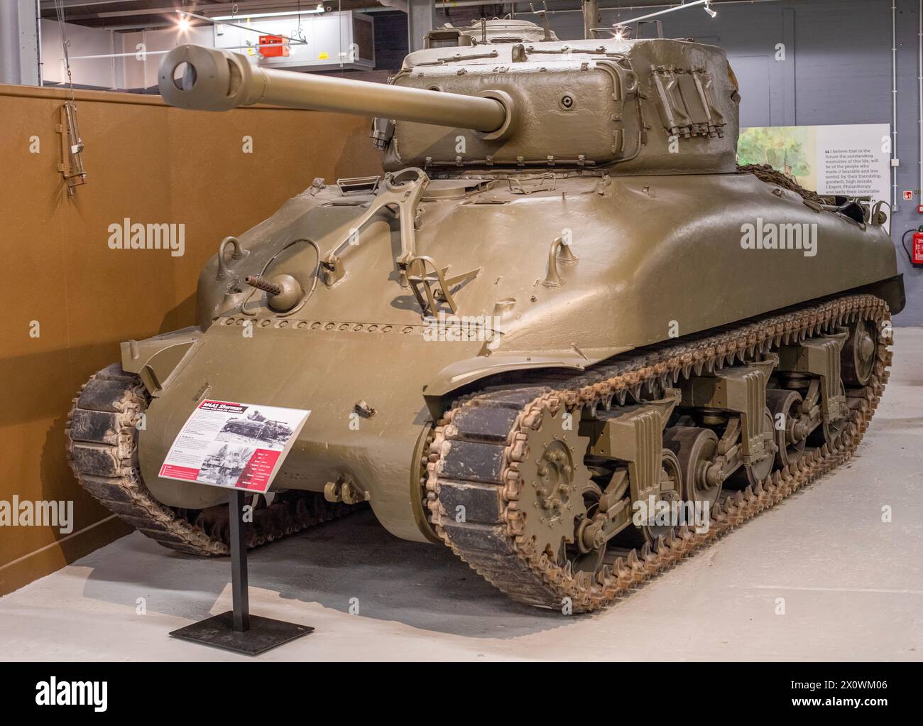 M4 sherman tank tank museum -Fotos und -Bildmaterial in hoher Auflösung ...