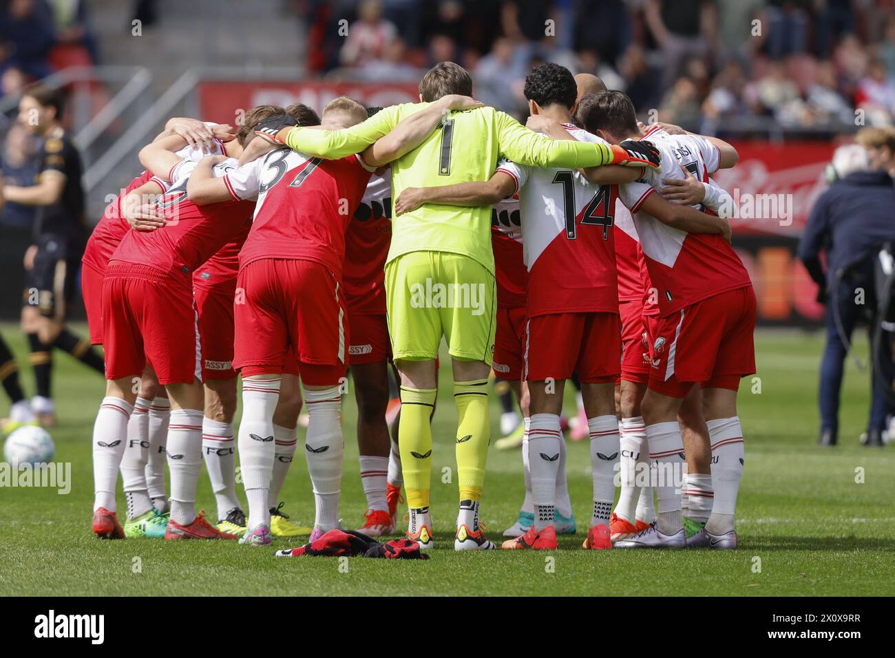 UTRECHT, Stadion de Galgenwaard, 14-04-2024 , Saison 2023 / 2024 ...
