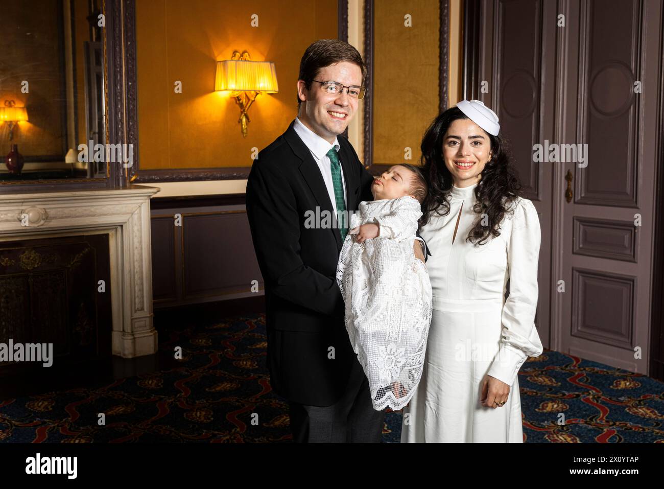 DEN HAAG, NIEDERLANDE - 13. APRIL: Taufe des Herzogs Leopold von ...