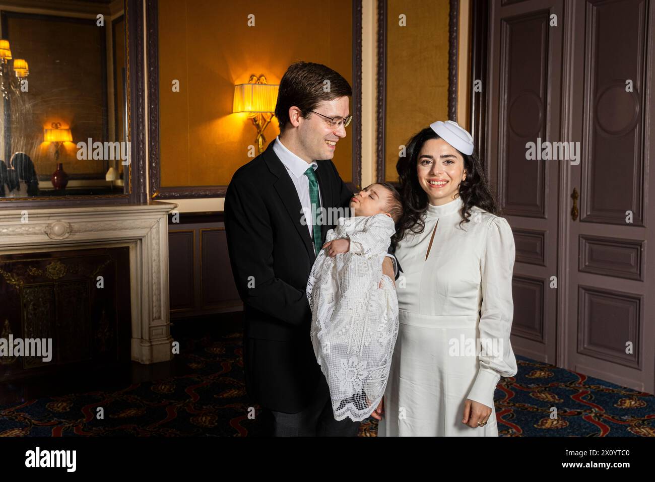 DEN HAAG, NIEDERLANDE - 13. APRIL: Taufe des Herzogs Leopold von ...