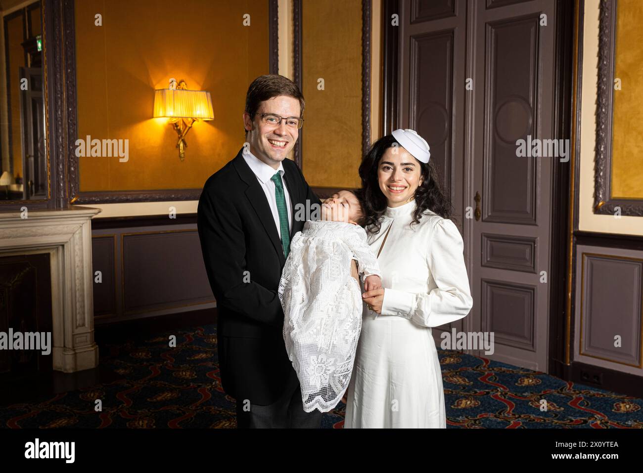 DEN HAAG, NIEDERLANDE - 13. APRIL: Taufe des Herzogs Leopold von ...