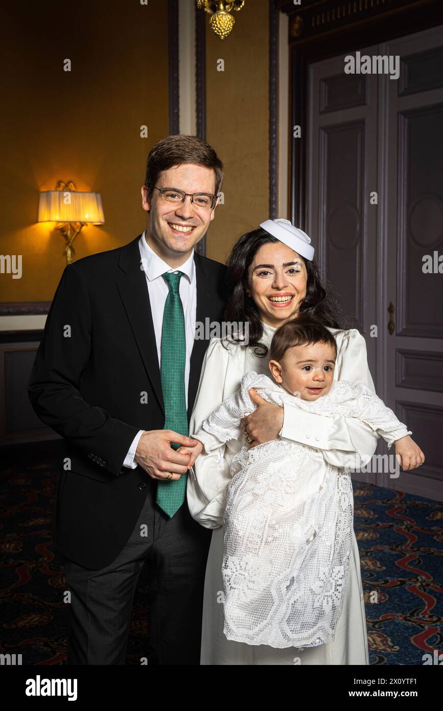 DEN HAAG, NIEDERLANDE - 13. APRIL: Taufe des Herzogs Leopold von ...