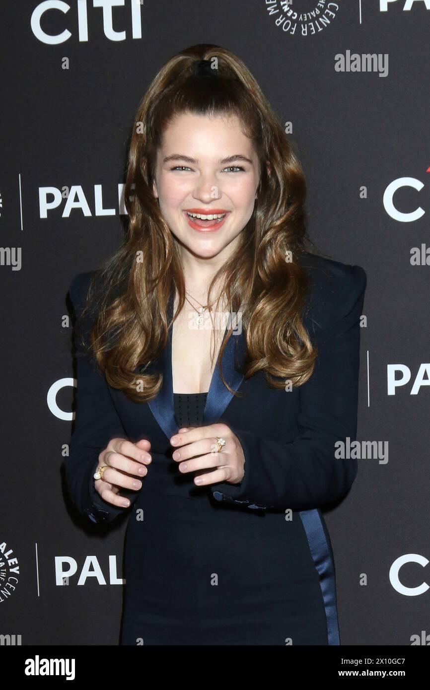 LOS ANGELES - 14. April: Raegan Revord beim PaleyFEST 2024 - Young Sheldon im Dolby Theater am ...