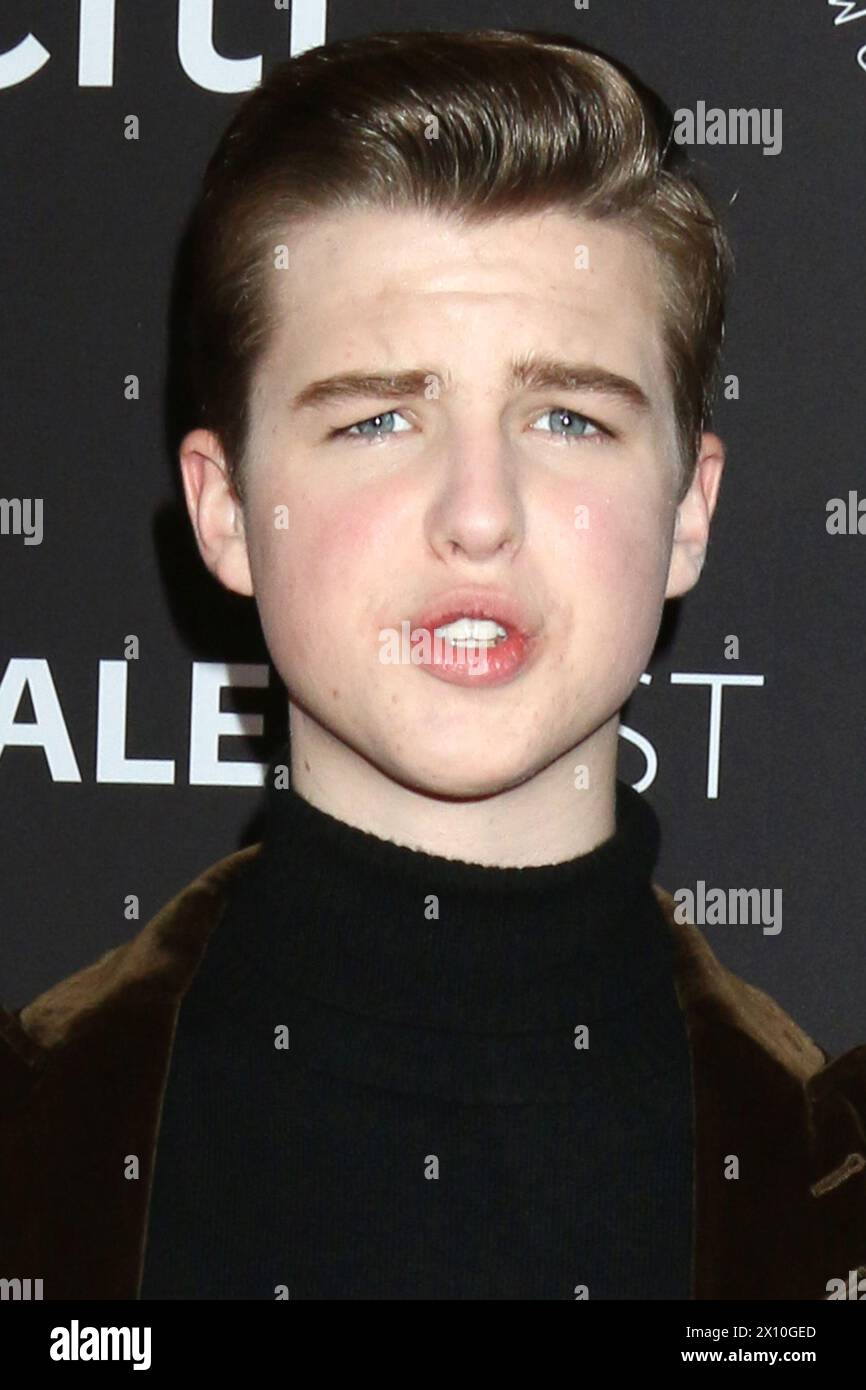 LOS ANGELES - 14. APR: Iain Armitage beim PaleyFEST 2024 - Young ...