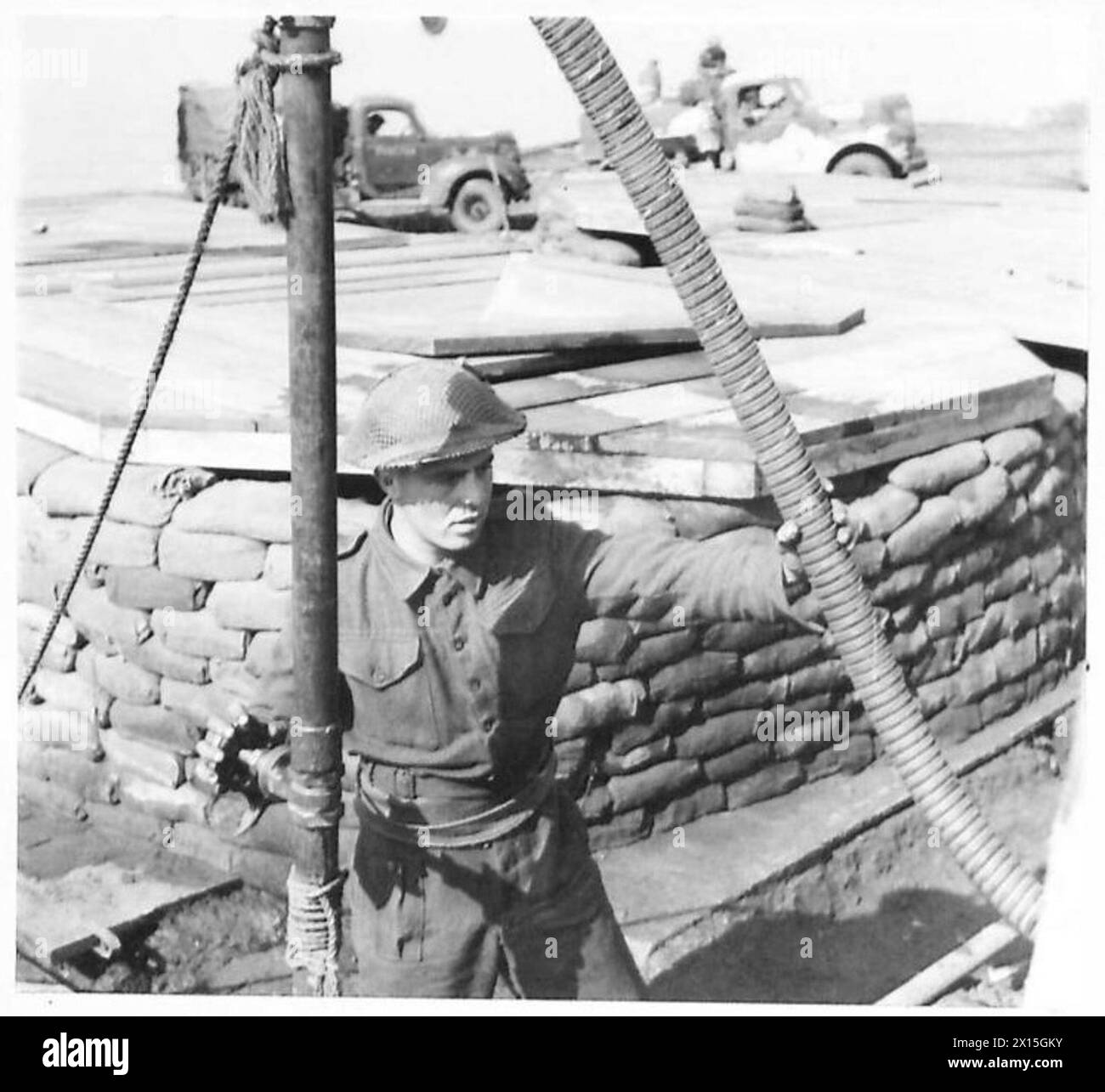 5. ARMEE: ANZIO BRIDGEHEADWATER LIEFERT EINEN ANZIO-SPR. Browell aus ...