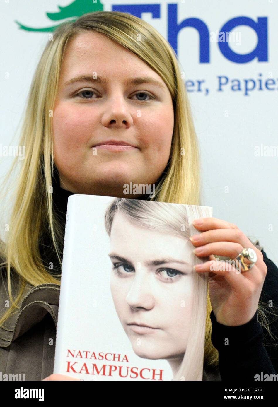 Die Österreicherin Natascha Kampusch präsentiert am 9. September 2010 ihre Autobiografie „3096 ...