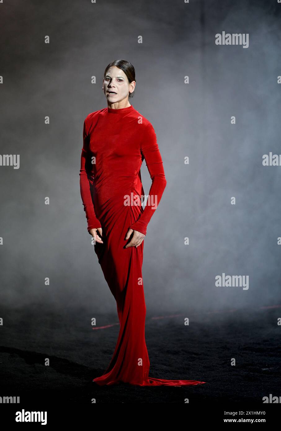 Salzburger Festspiele 2021. Fotoprobe des Theaterstücks „Maria Stuart ...