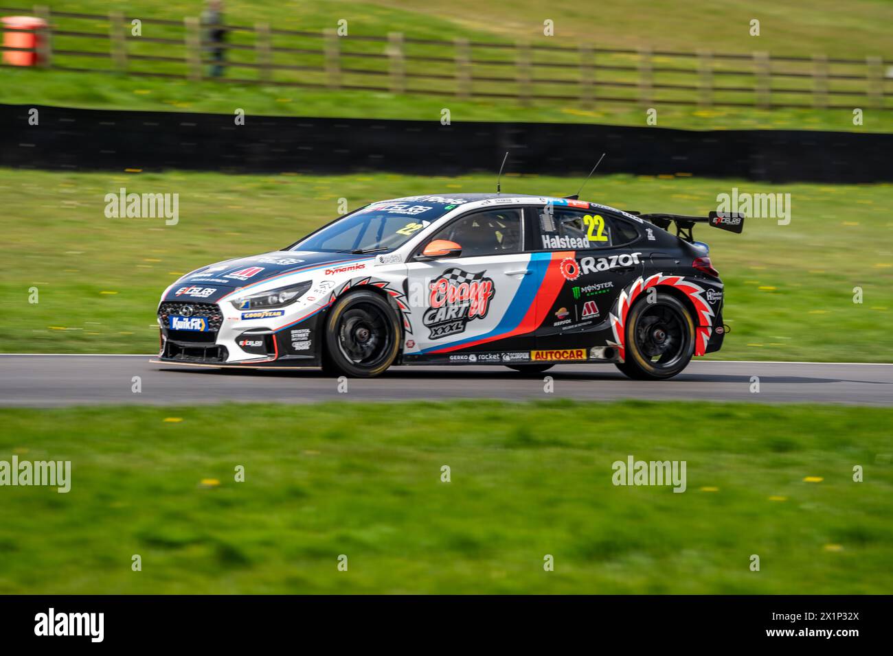 Nick Halstead 22 Team BRISTOL STREET MOTORS BTCC Media Day wird am 16 ...