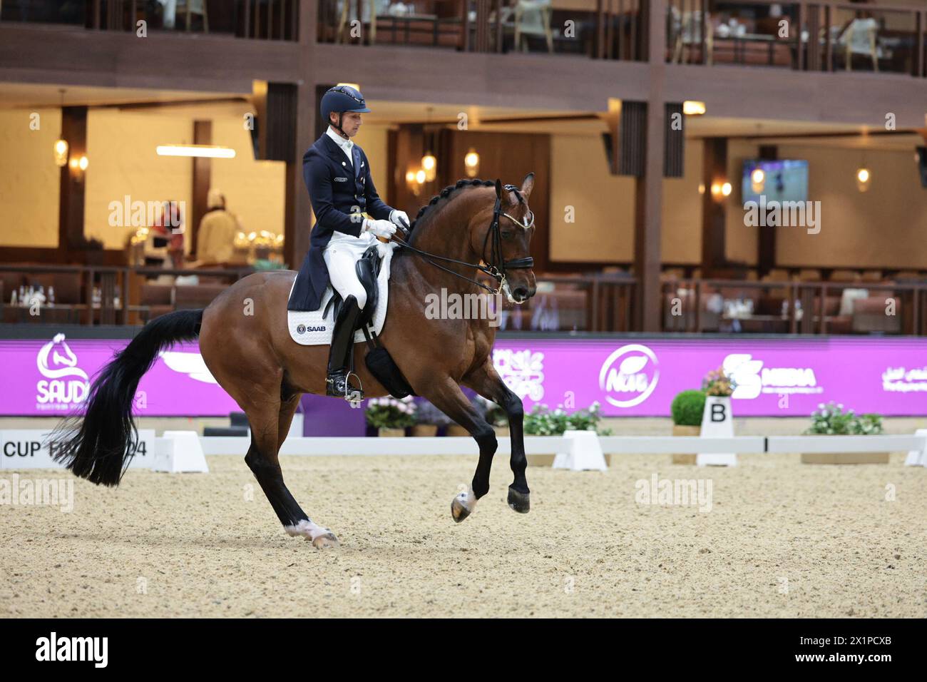 Patrik Kittel aus Schweden mit Touchdown während des Grand Prix von ...