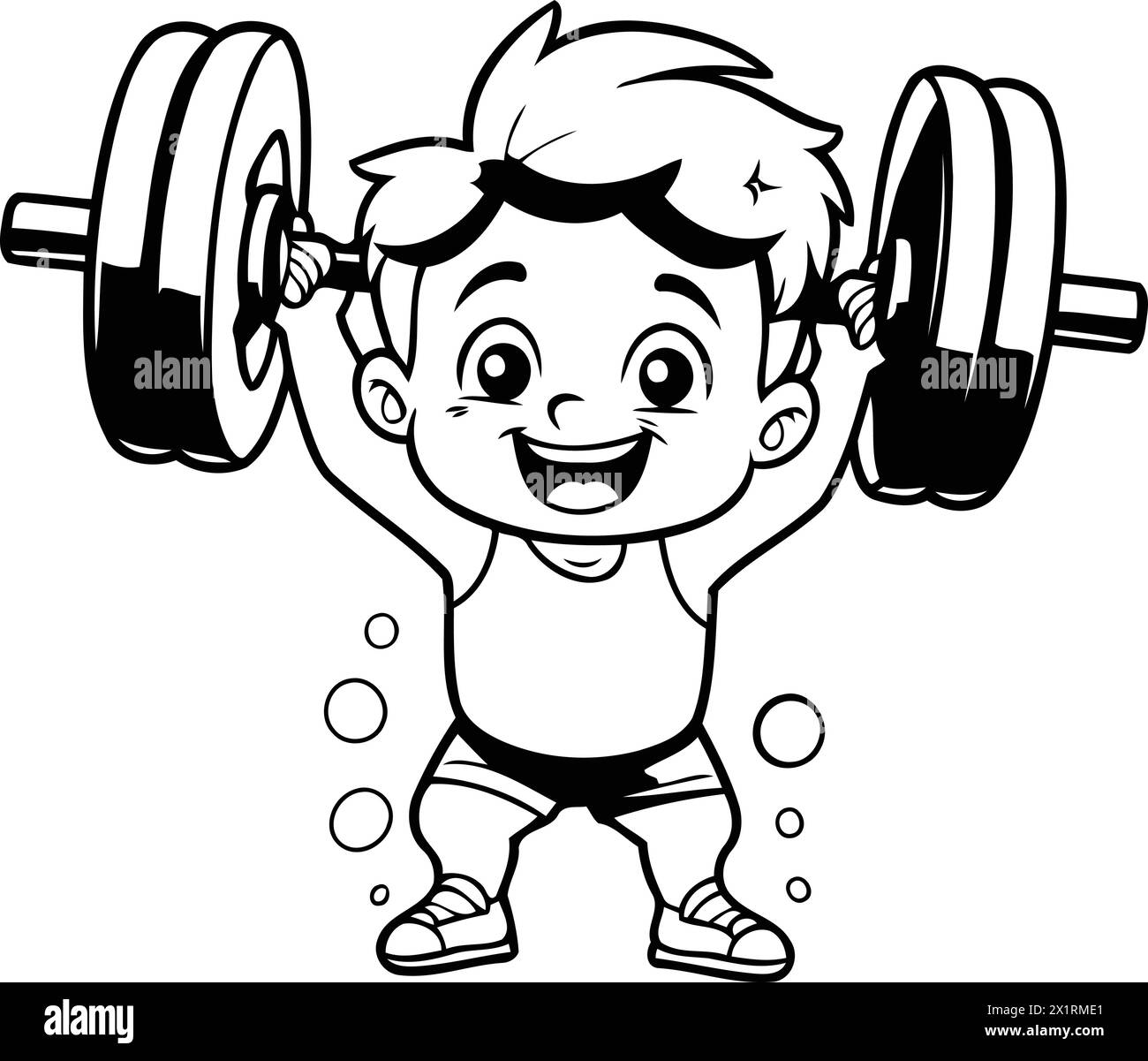 Hantel cartoon -Fotos und -Bildmaterial in hoher Auflösung – Alamy