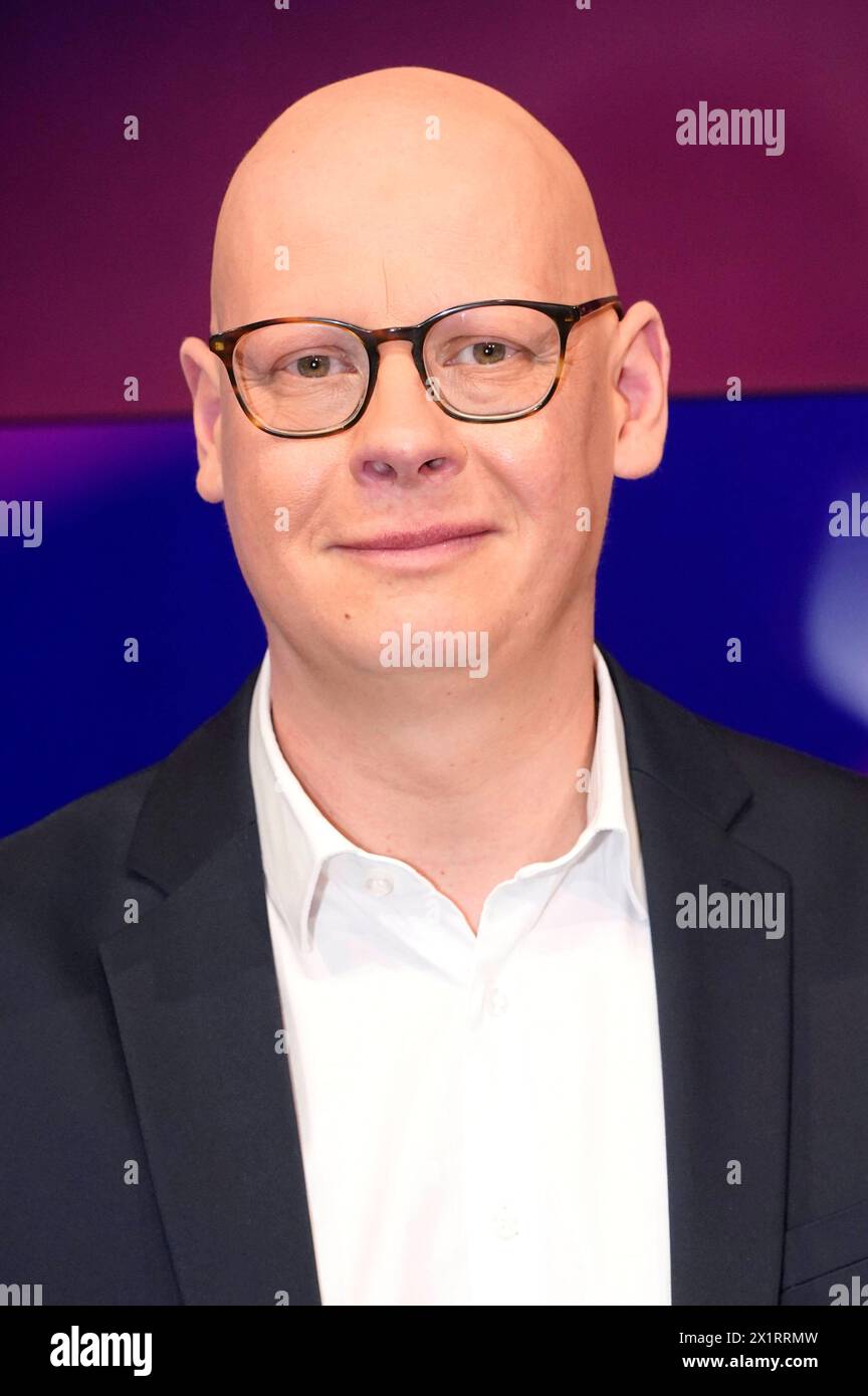 Matthias Deiß in der ARD-Talkshow maischberger im Studio Berlin ...