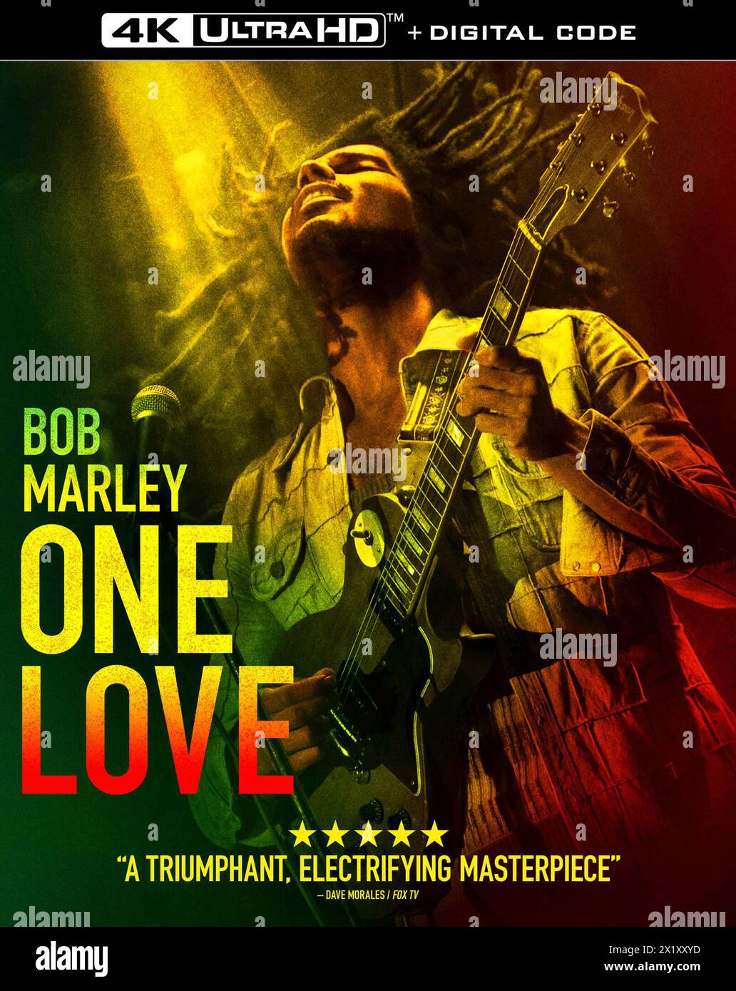 Bob Marley: One Love 2024 Bob Marley: One Love 2024 BLU RAY & DVD COVER ...