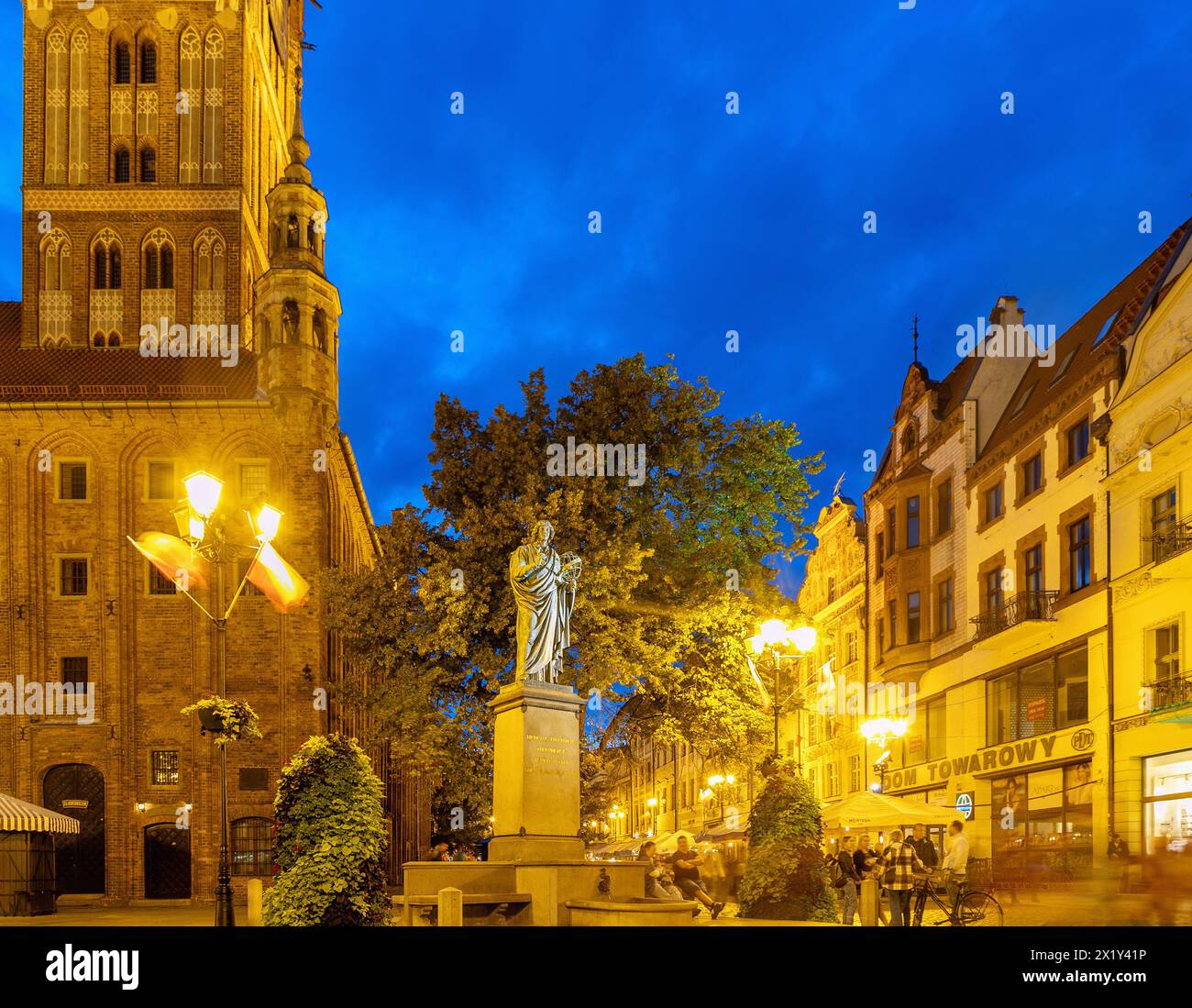 Altstadtmarkt (Rynek Staromiejski), altes Rathaus (Ratusz Staromiejski ...