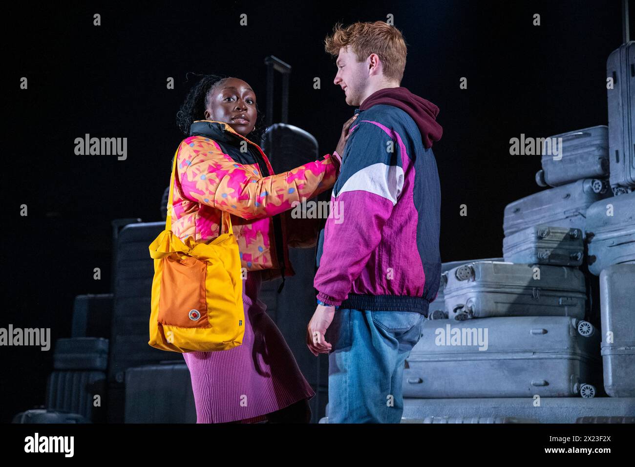 London, Großbritannien. 19. April 2024. Sam Tutty als Dougal und ...