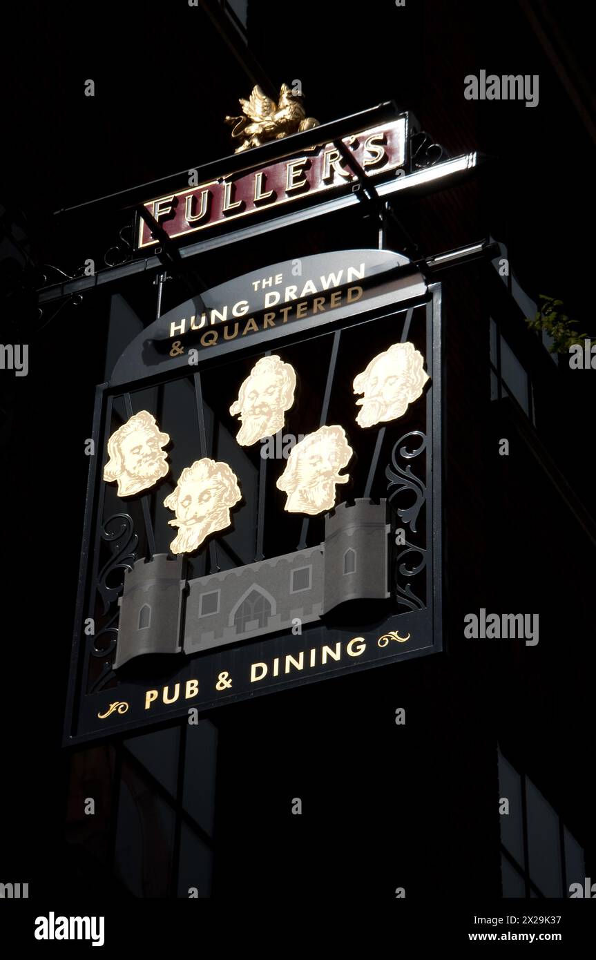 The Hung Draw and Quartered Pub and Restaurant, Byward Street, City of ...
