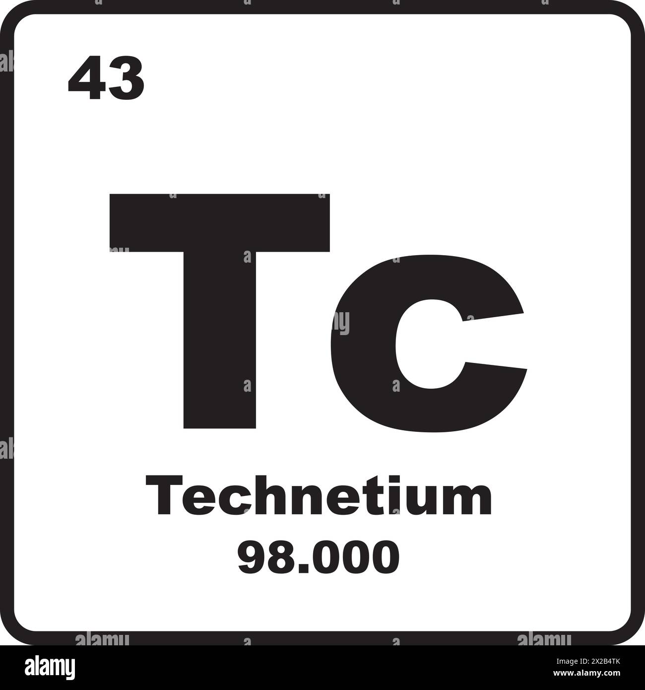 Elementsymbol technetium -Fotos und -Bildmaterial in hoher Auflösung ...