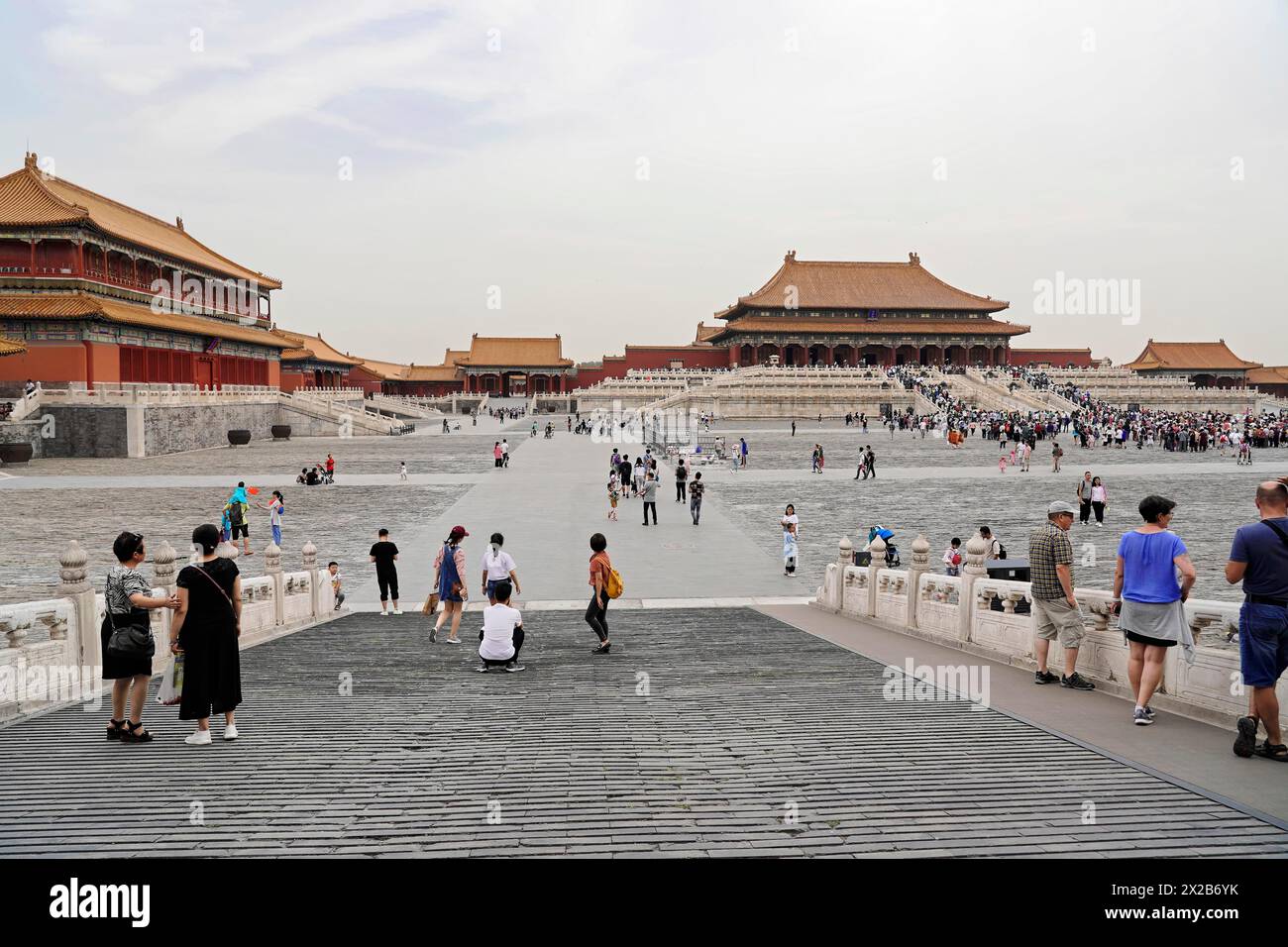 China, Peking, Verbotene Stadt, UNESCO-Weltkulturerbe, Überblick über ...