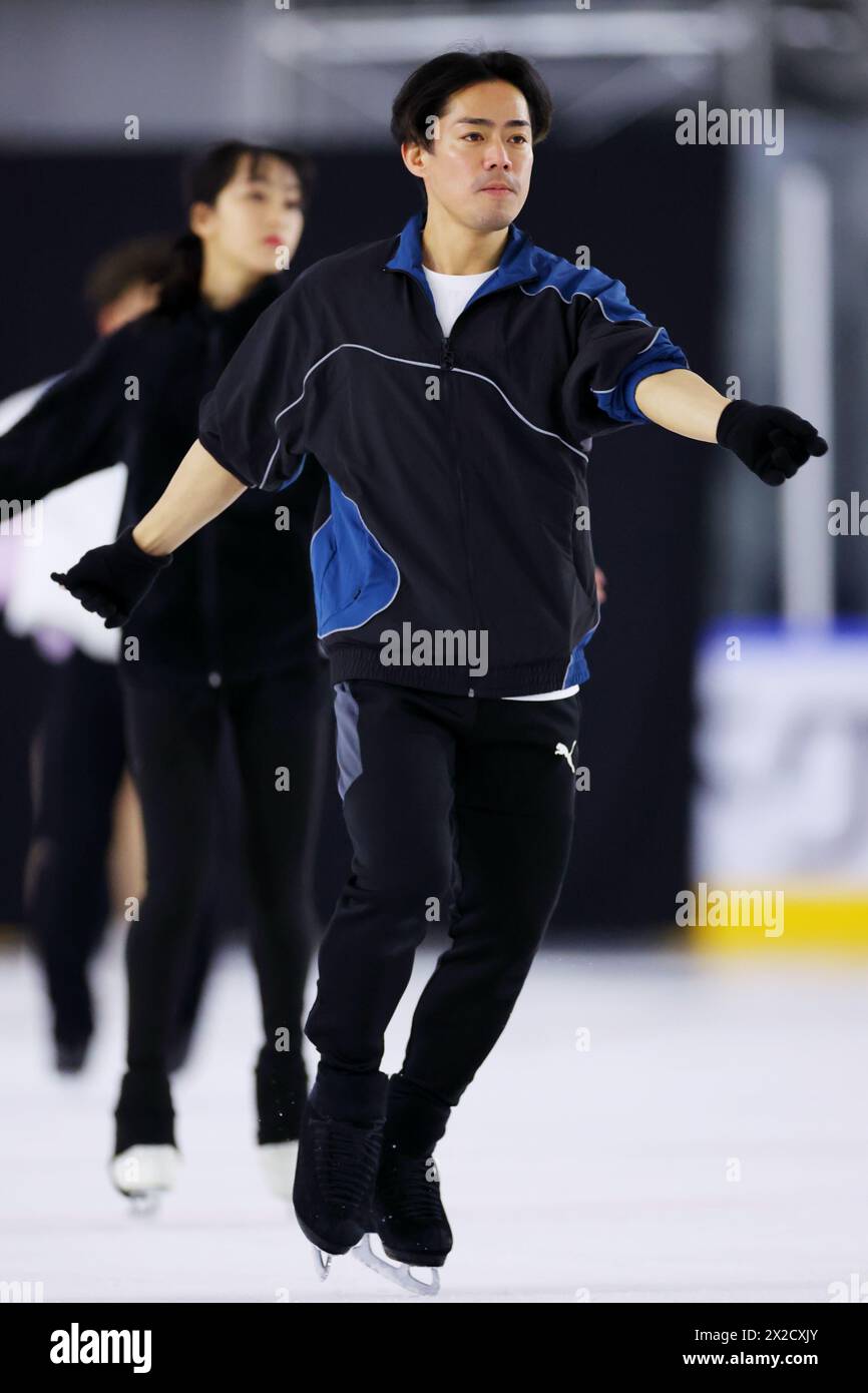 Kinoshita Academy Kyoto Ice Arena, Kyoto, Japan. April 2024. Daisuke Takahashi, 19. APRIL 2024 ...