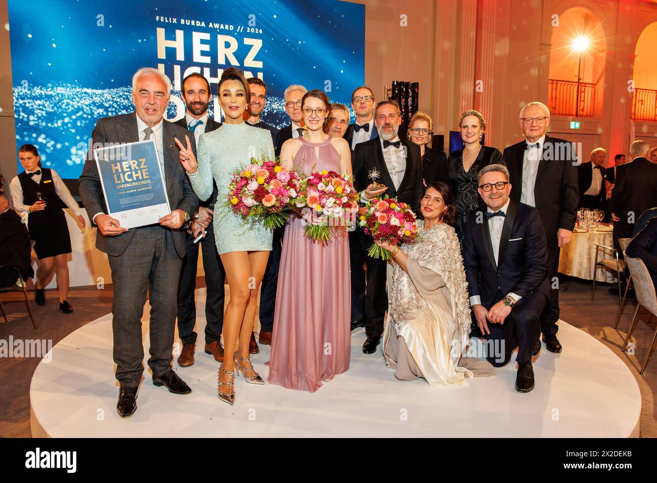 Gala - Felix Burda Award Hans-Reiner Schröder, Verona Pooth, Susanna ...