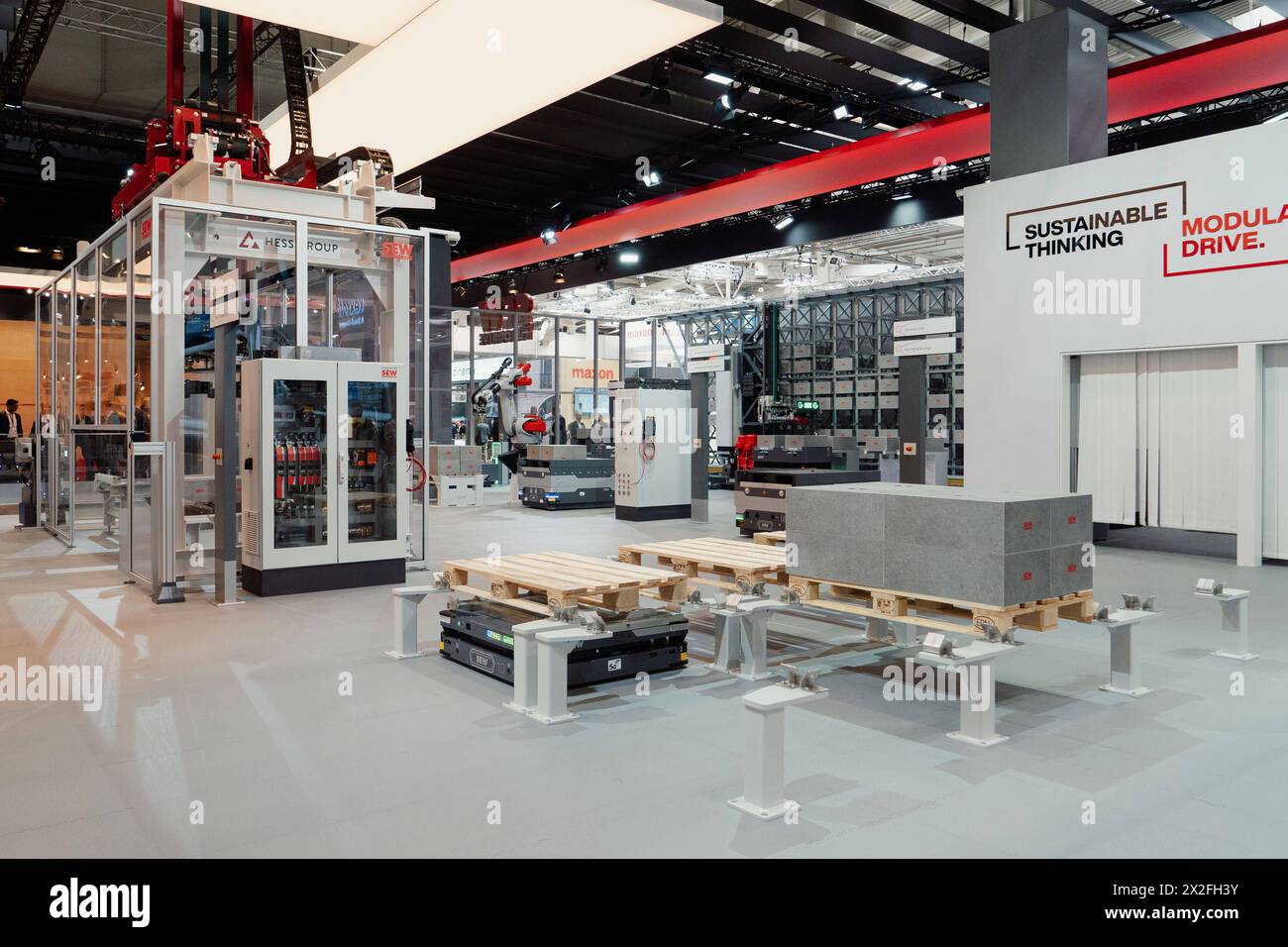 Hannover, Deutschland 22.- 26. April 2024: Hannover Messe 2024 im Bild ...