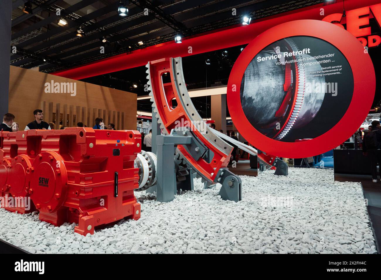 Hannover, Deutschland 22.- 26. April 2024: Hannover Messe 2024 im Bild ...