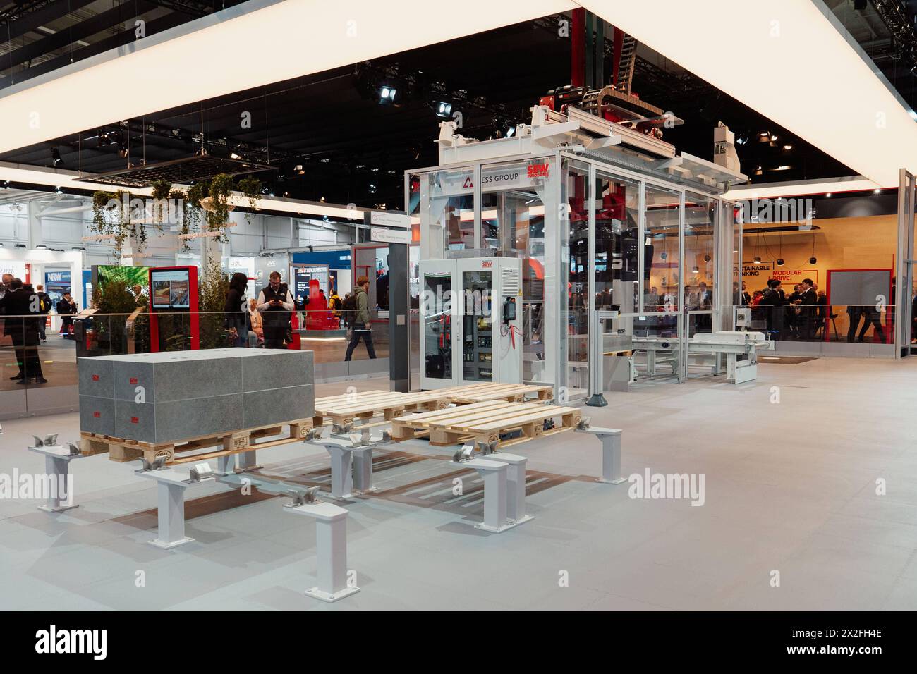 Hannover, Deutschland 22.- 26. April 2024: Hannover Messe 2024 im Bild ...