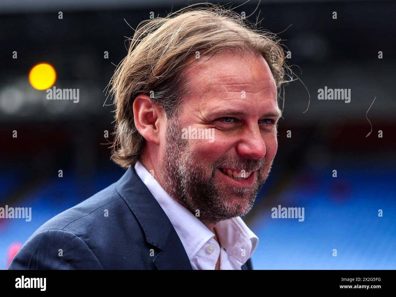 Tim Steidten, technischer Direktor von West Ham United, auf dem ...