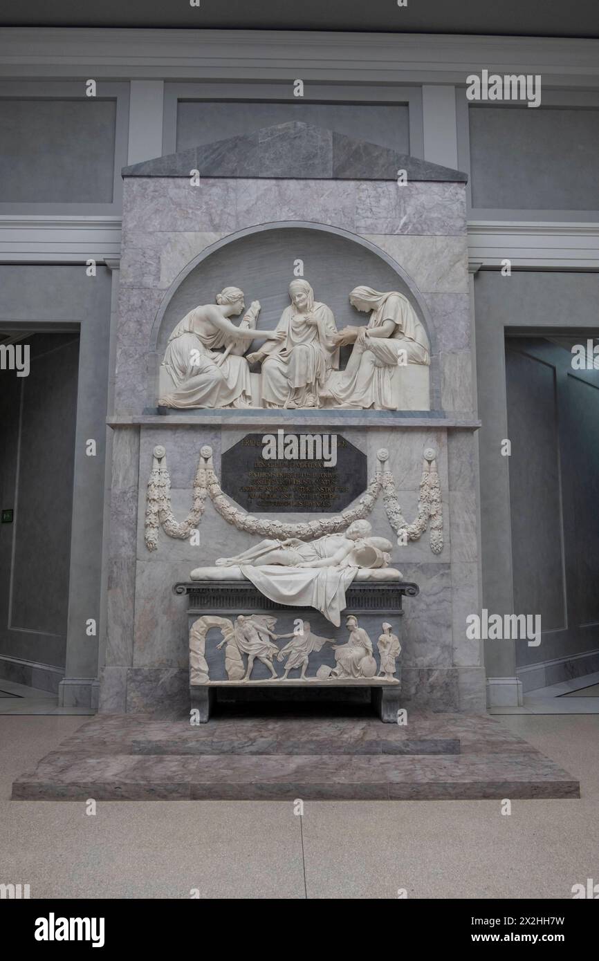 Grabmal des Grafen Alexander von der Mark von Johann Gottfried Schadow ...