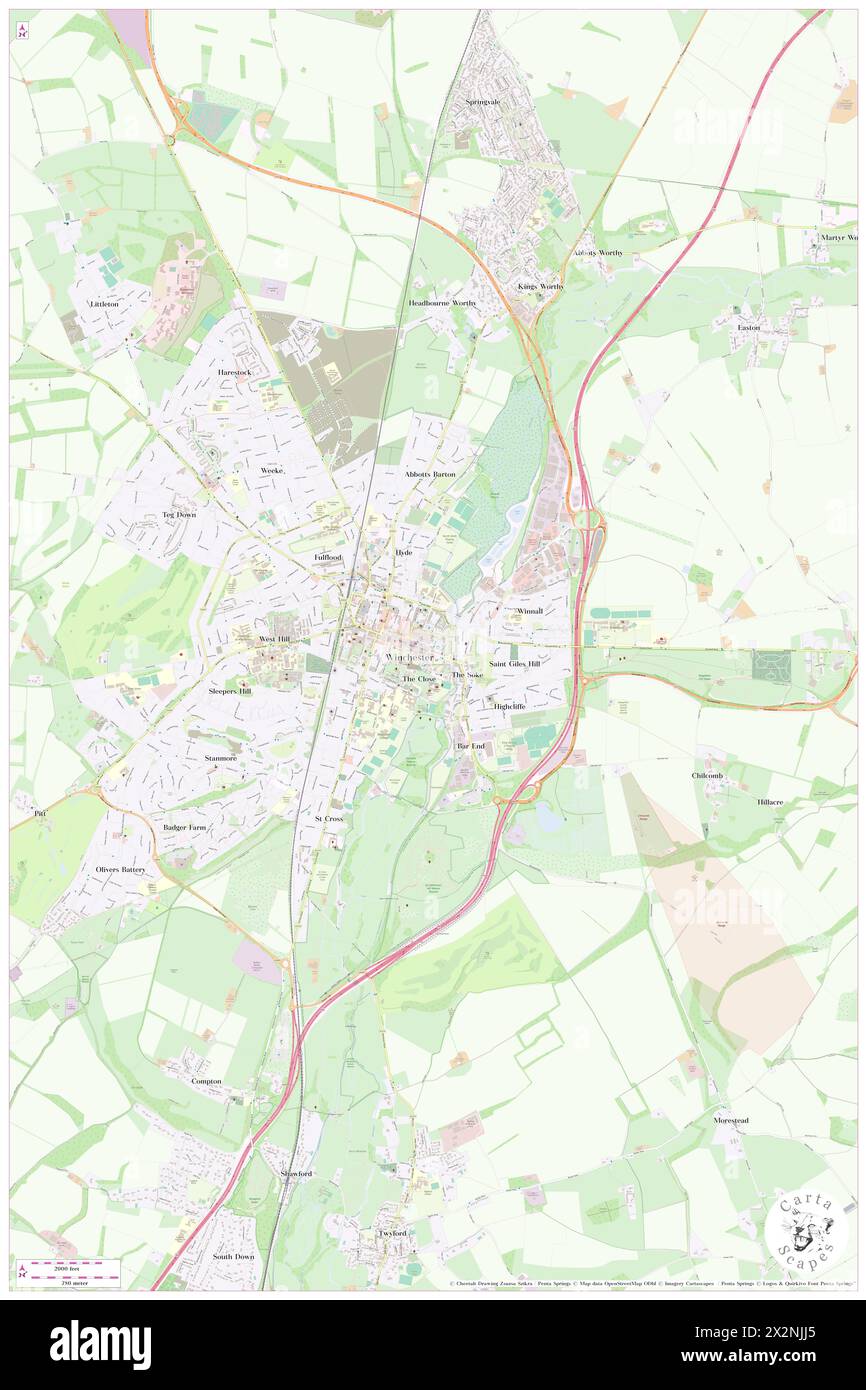 Winchester Bus Station, Hampshire, GB, Großbritannien, England, n 51 3 ...