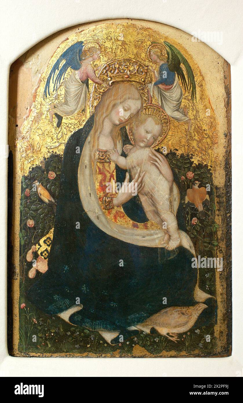 Die Madonna der Wachtel (italienisch Madonna della Quaglia) ist ein internationales gotisches ...