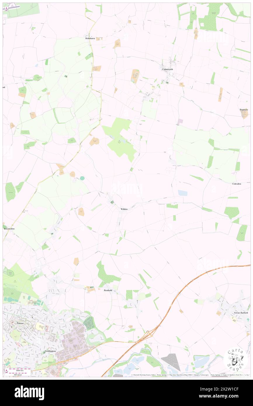 Wilden, Bedford, GB, Vereinigtes Königreich, England, n 52 11' 15'', S ...