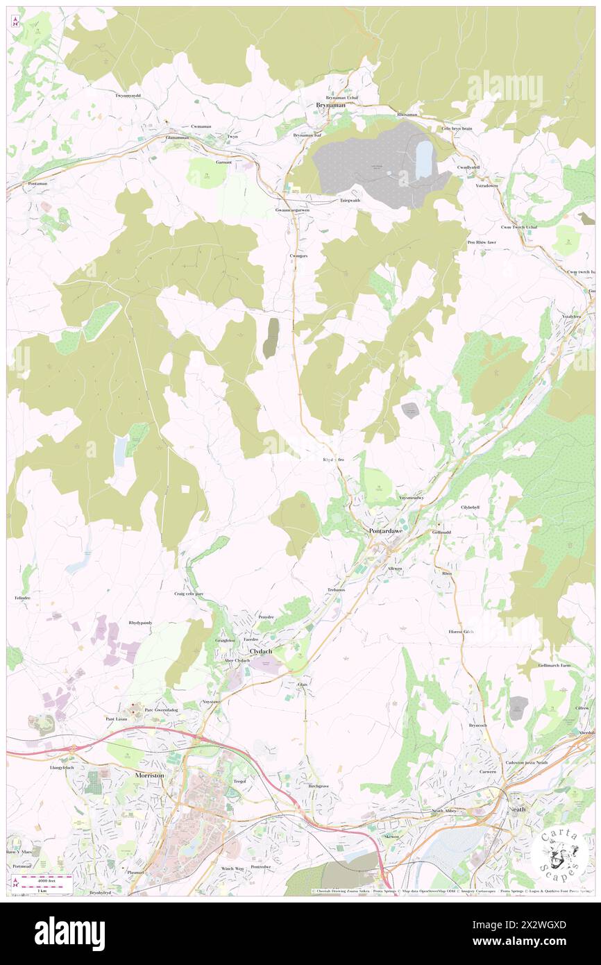 Pontardawe, Neath Port Talbot, GB, Vereinigtes Königreich, Wales, n 51 ...