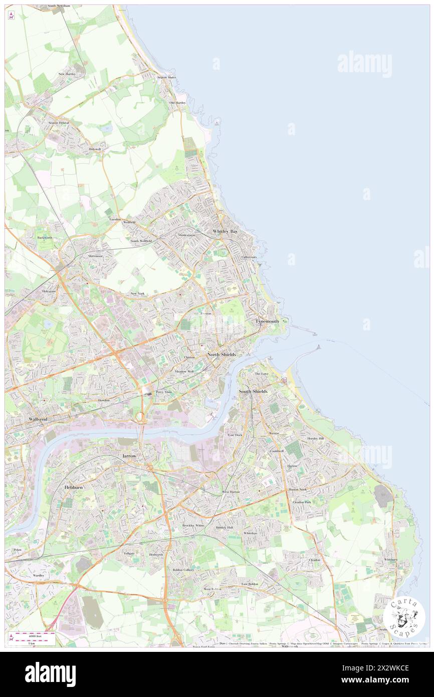 North Shields, North Tyneside, GB, Großbritannien, England, n 55 0' 59 ...