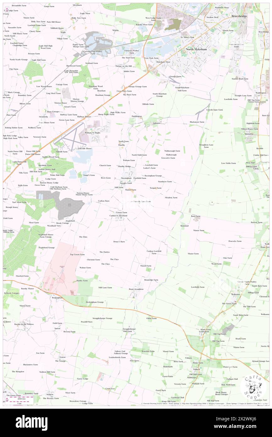 North Kesteven, Lincolnshire, GB, Vereinigtes Königreich, England, n 53 ...