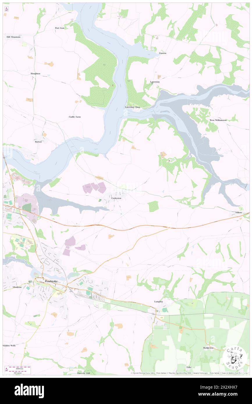 Cosheston, Pembrokeshire, GB, Vereinigtes Königreich, Wales, n 51 41 ...