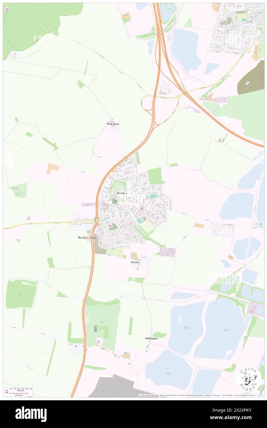 Buckden, Cambridgeshire, GB, Vereinigtes Königreich, England, n 52 17 ...