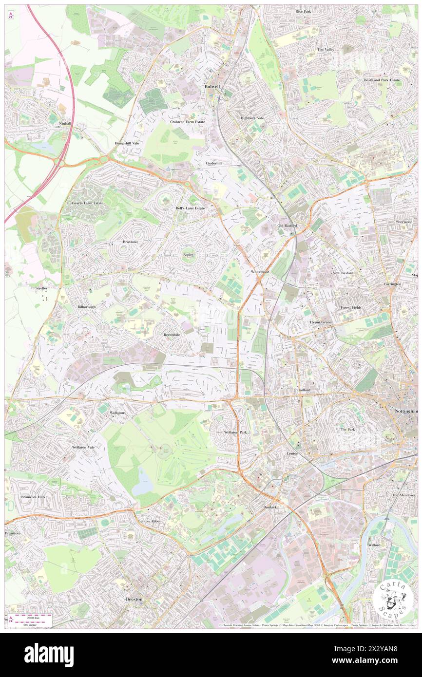 Aspley Hall, Nottingham, GB, Vereinigtes Königreich, England, n 52 58 ...