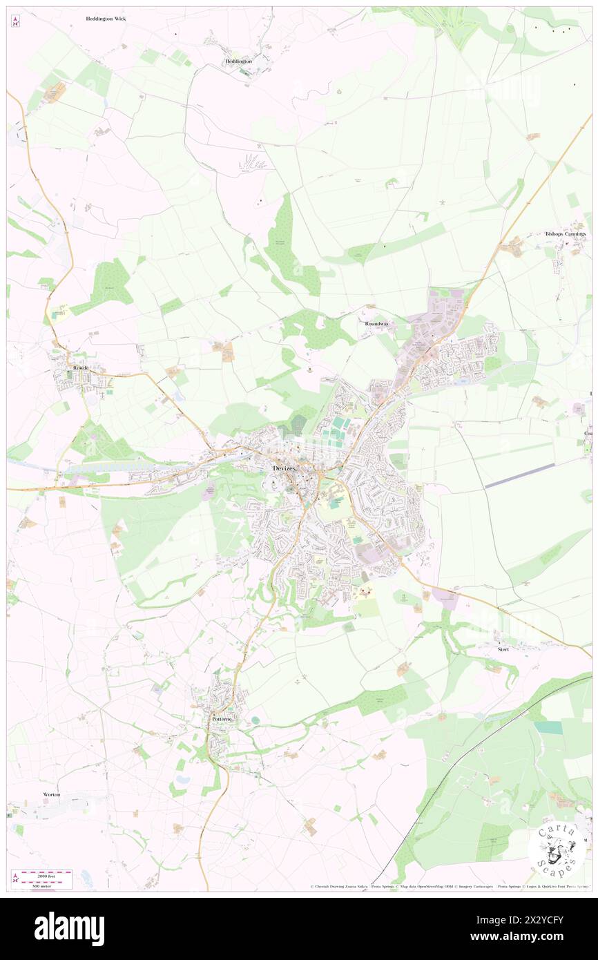 Devizes Community Hospital, Wiltshire, GB, Vereinigtes Königreich ...