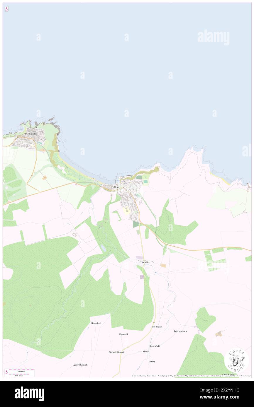 Seafield Hotel, Moray, GB, Großbritannien, Schottland, n 57 41' 28'', S ...