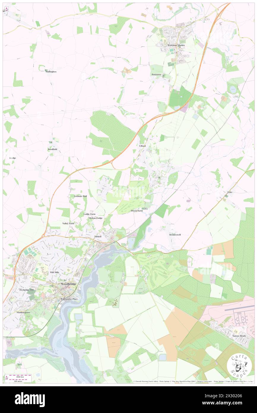 BEST Western Ufford Park Hotel, Suffolk, GB, Großbritannien, England, n ...