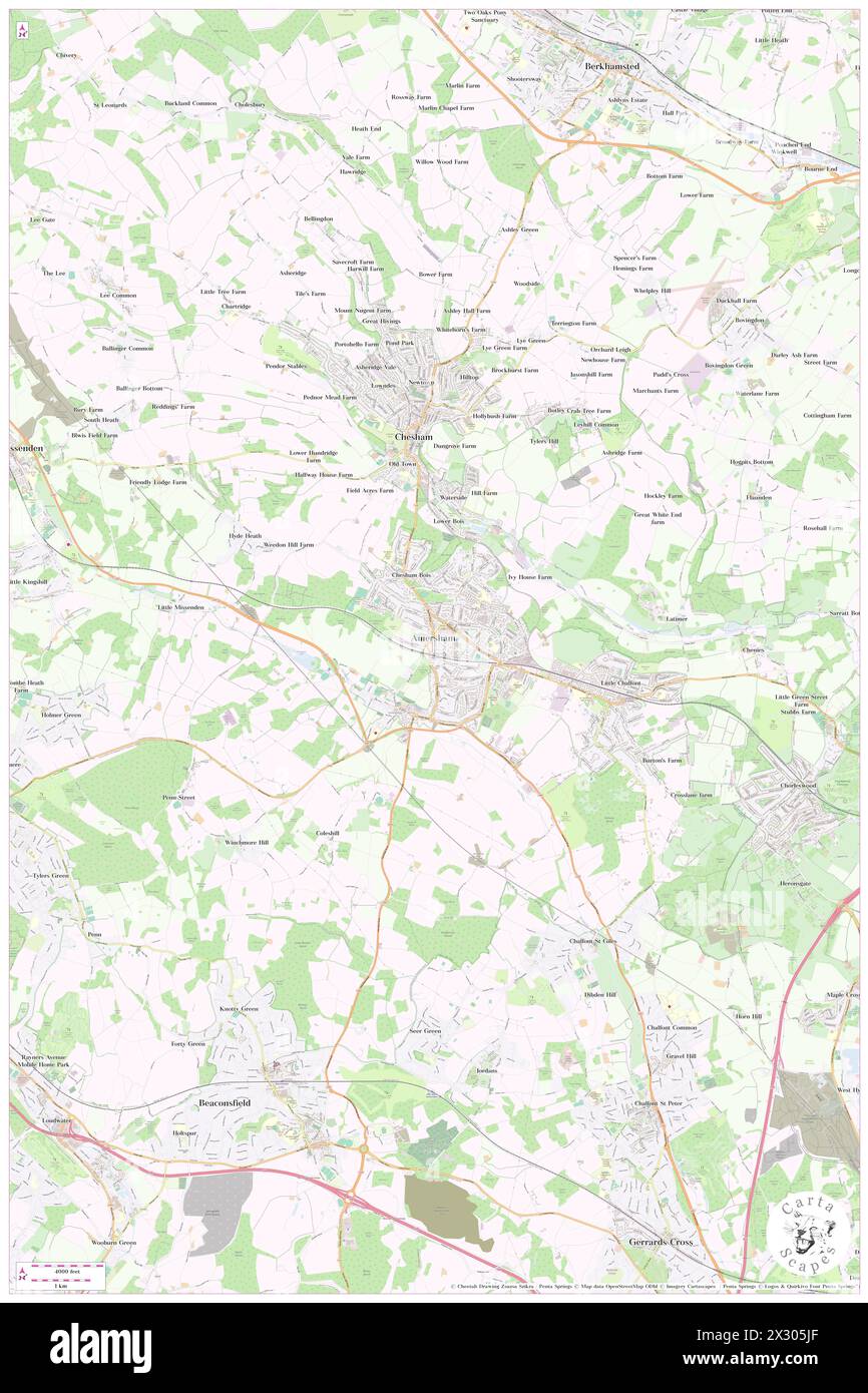 Amersham on the Hill, Buckinghamshire, GB, Vereinigtes Königreich ...