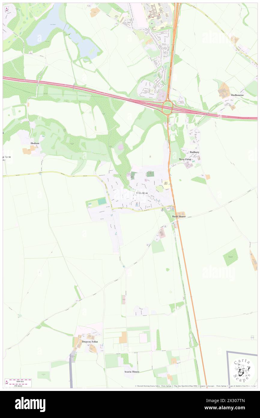 Chiseldon, Borough of Swindon, GB, Vereinigtes Königreich, England, n ...