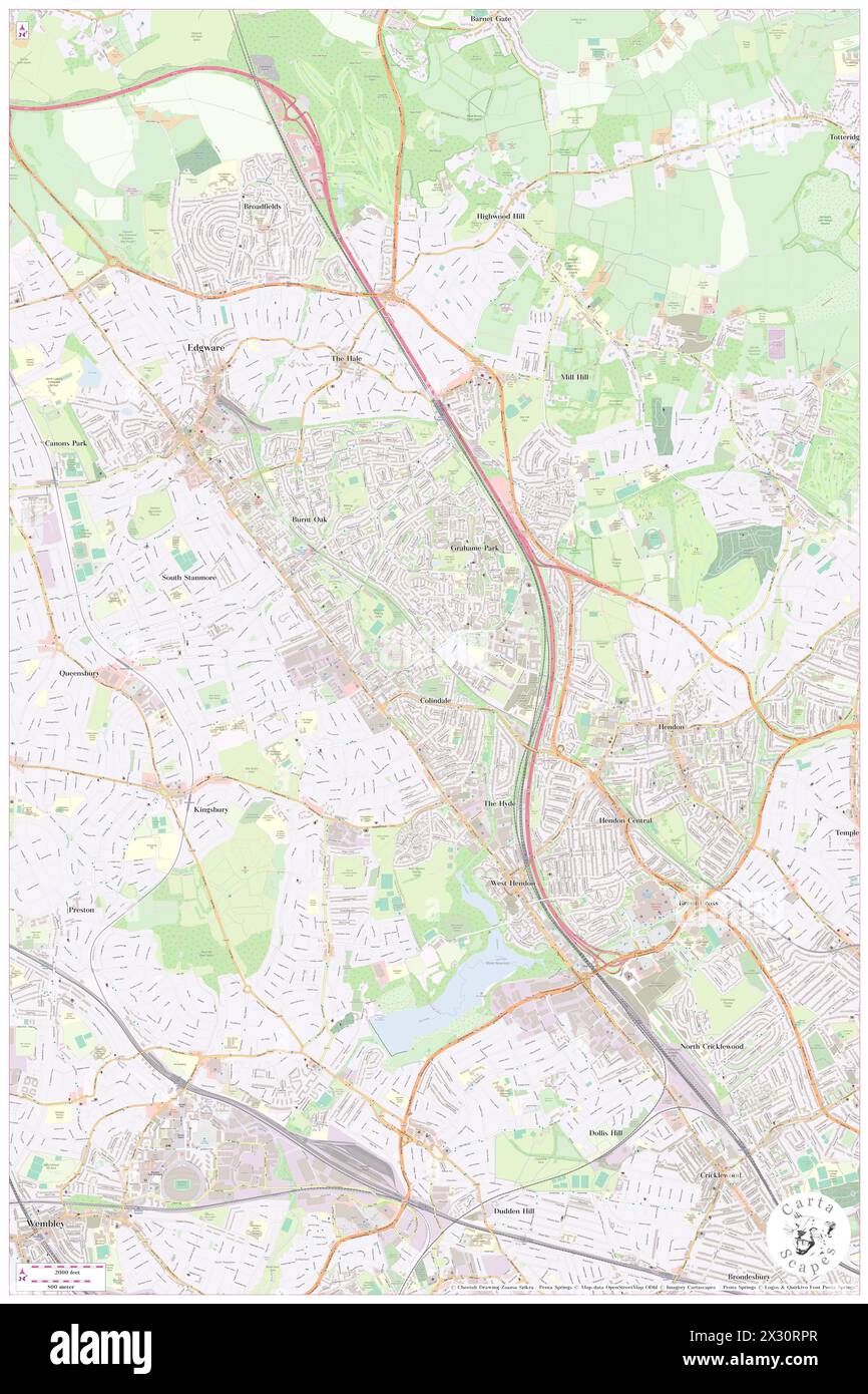 Colindale – U-Bahn-Station, Greater London, GB, Großbritannien, England ...