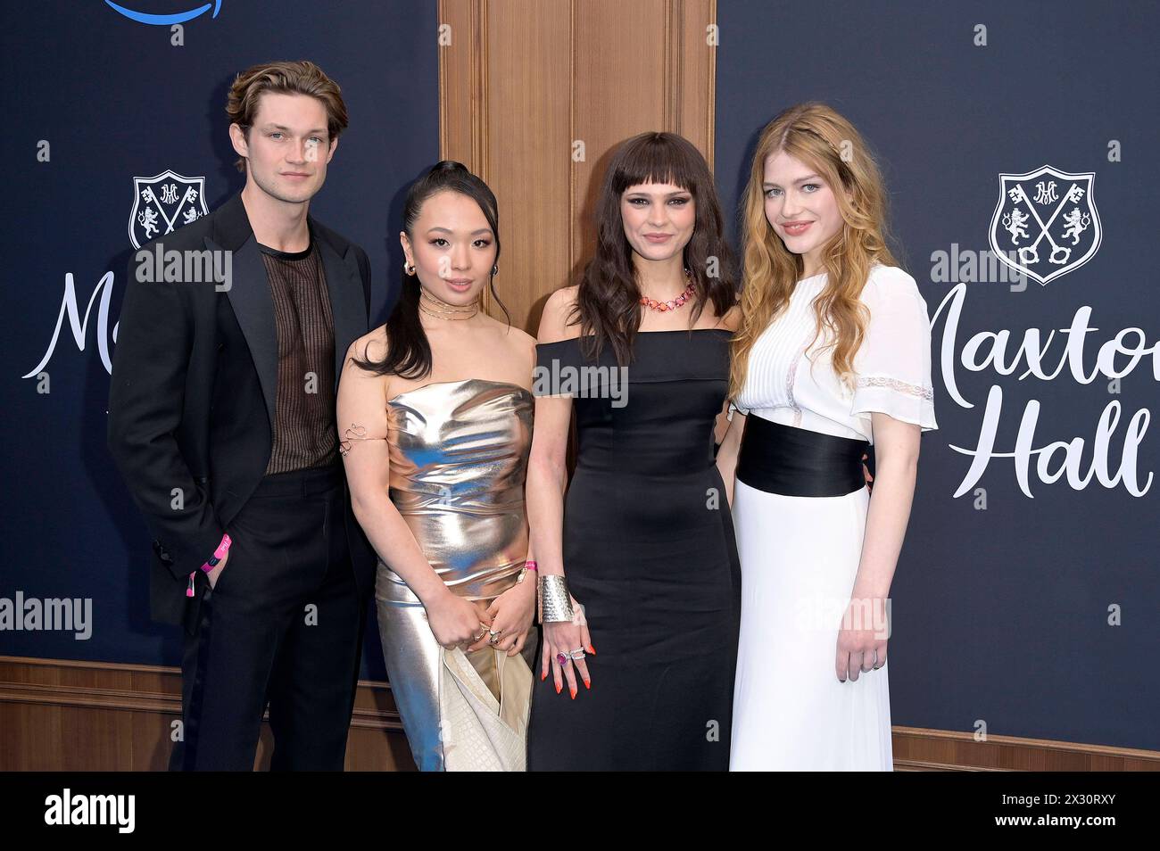 Damian Hardung, Andrea Guo, Harriet Herbig-Matten und Sonja Weißer bei ...