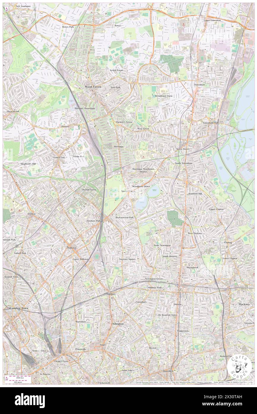 Manor House – U-Bahn-Station, Greater London, GB, Großbritannien ...