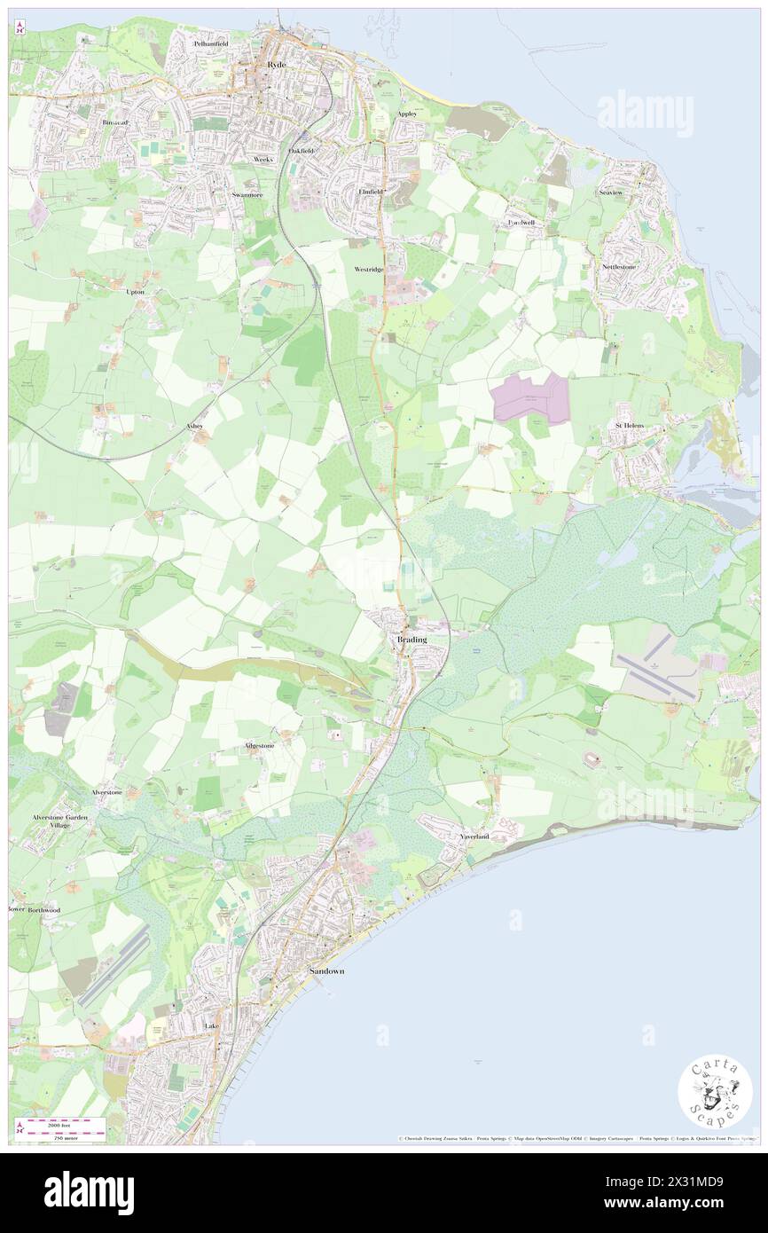 Brading, Isle of Wight, GB, Vereinigtes Königreich, England, n 50 41 ...