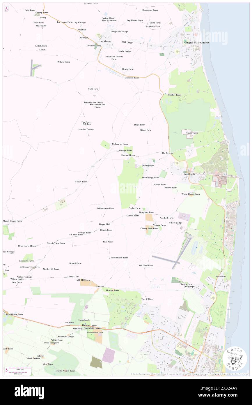 Addlethorpe, Lincolnshire, GB, Vereinigtes Königreich, England, n 53 11 ...