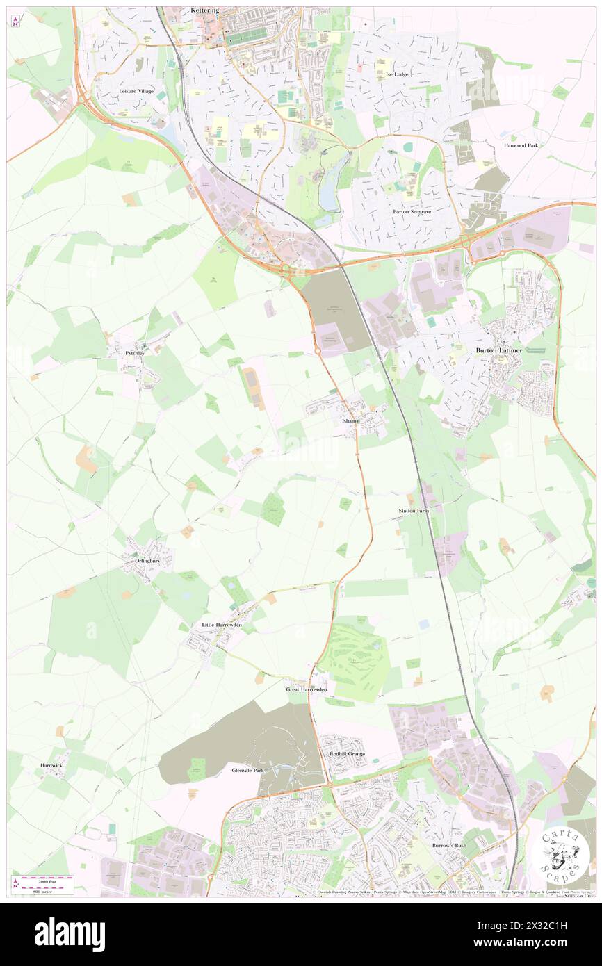 Isham, Northamptonshire, GB, Vereinigtes Königreich, England, n 52 21 ...