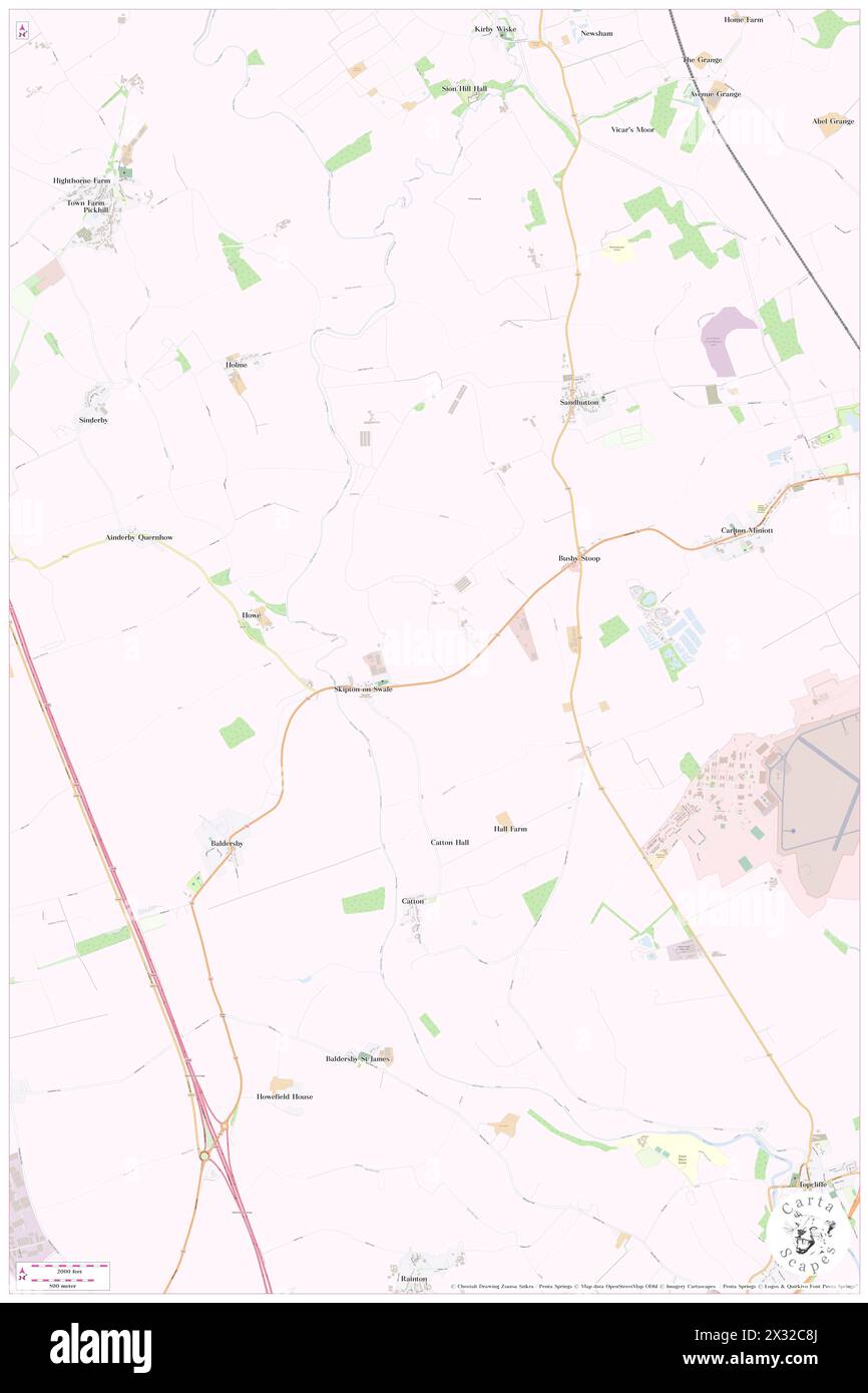 Skipton-on-Swale, North Yorkshire, GB, Vereinigtes Königreich, England ...